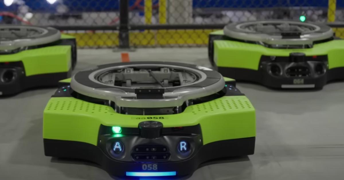 Onlinemagazine Logistiek | Magazijnrobots Amazon